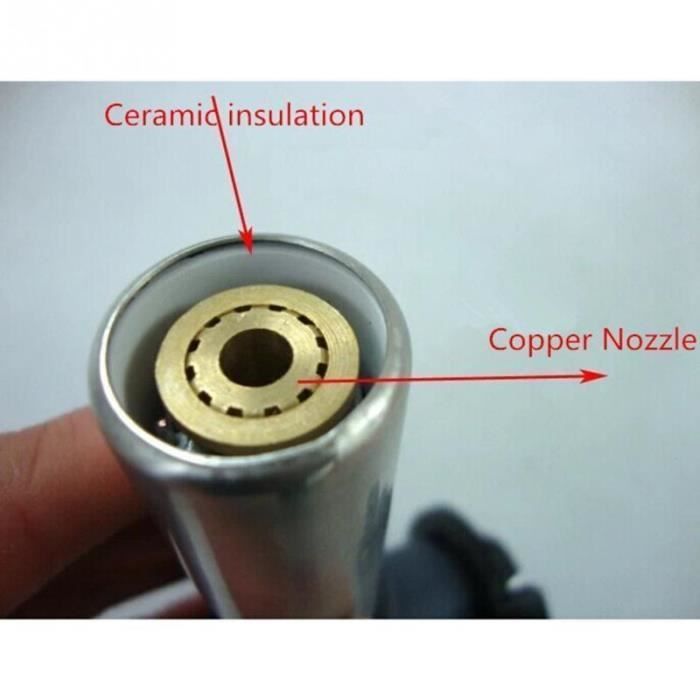 Allumage électronique Cuivre Flamme Butane Gaz Brûleurs Pistolet Maker ...