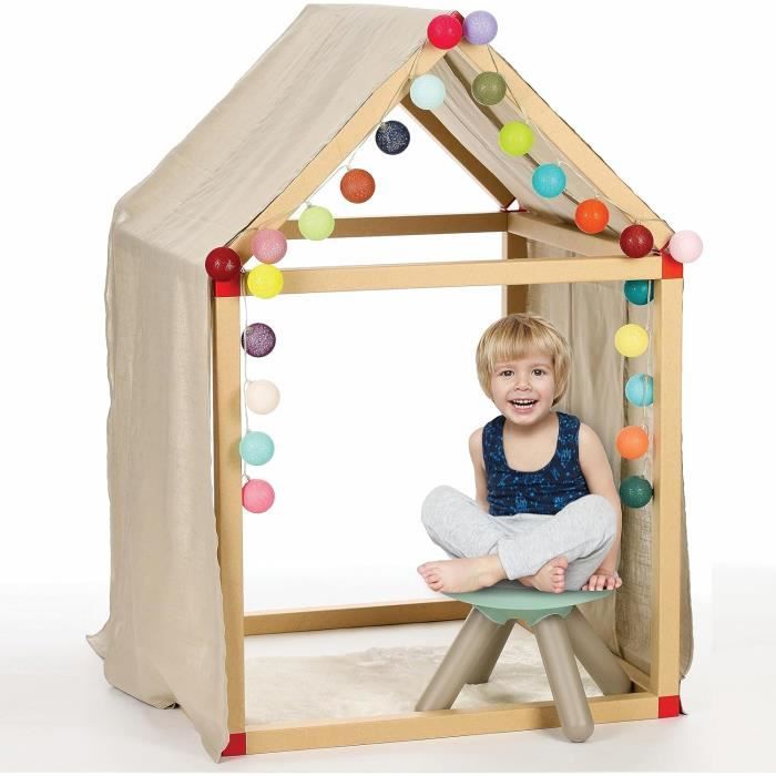 CASETTA, Maison enfant, cabane enfant intérieure, tipi enfant ...
