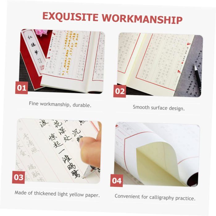 4 Pièces Cahier D'Auteur Stylo Papier-Calque Livre Pratique De La ...