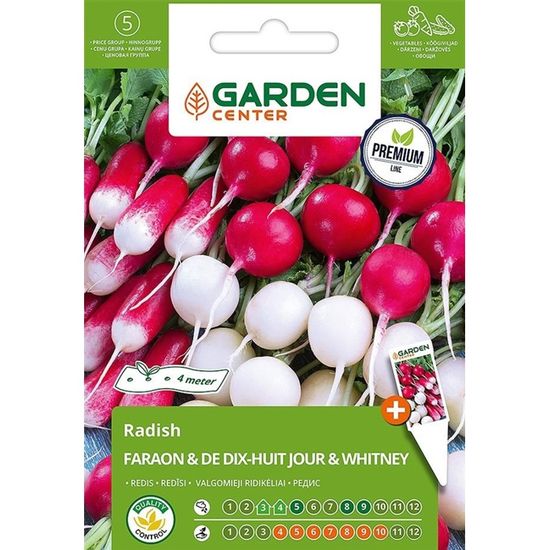 Mélange de radis Garden Center, 10 g, 4 m - Cdiscount Jardin