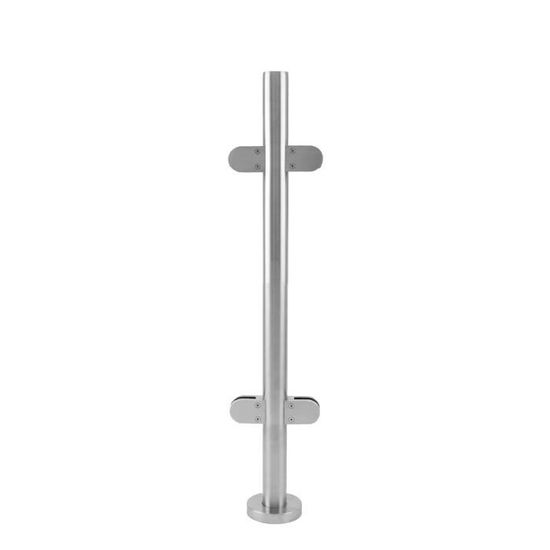 Poteau pour Balustrade - Inox - 90cm H - Design Contemporain - Usage ...