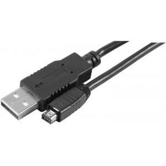 CORDON USB A-M/TYPE MINI USB 4 PIN B HIROSE-M 2M - Cdiscount Informatique