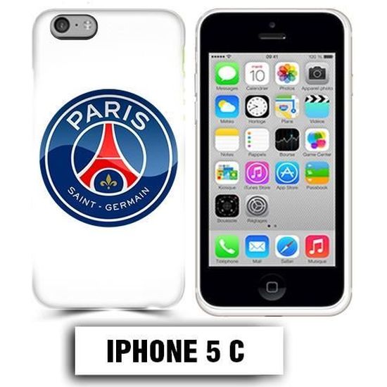 Coque iphone 5C Foot PSG logo club Paris - Cdiscount Téléphonie