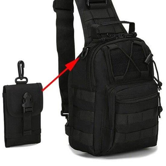 Sacs à dos randonnée,Sac à dos de poitrine militaire pour Sports de ...