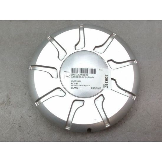 ENJOLIVEUR DE ROUE DACIA SANDERO 2008- 8200789769 - D1-822582 PIÈCES D ...