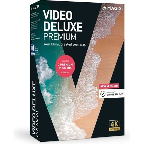MAGIX Video deluxe Premium (2020) Logiciel montage vidéo - Cdiscount ...
