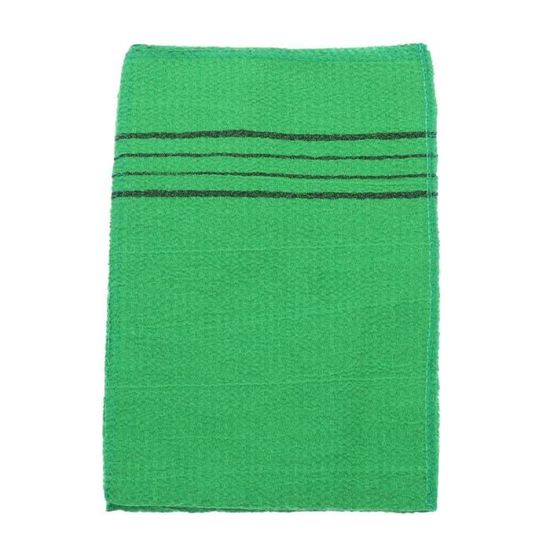 Green 02 -Gant exfoliant rouge vert d'italie, serviette exfoliante pour ...