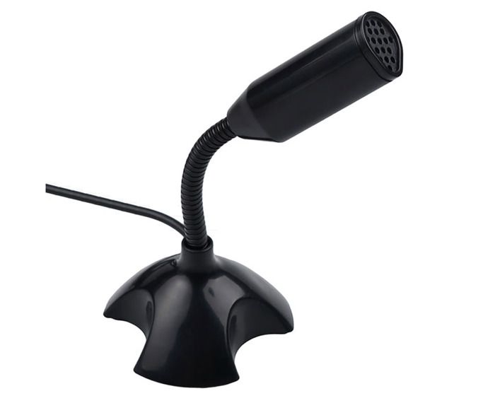 Microphone USB de bureau, micro numérique universel pour PC, MAC, Skype ...
