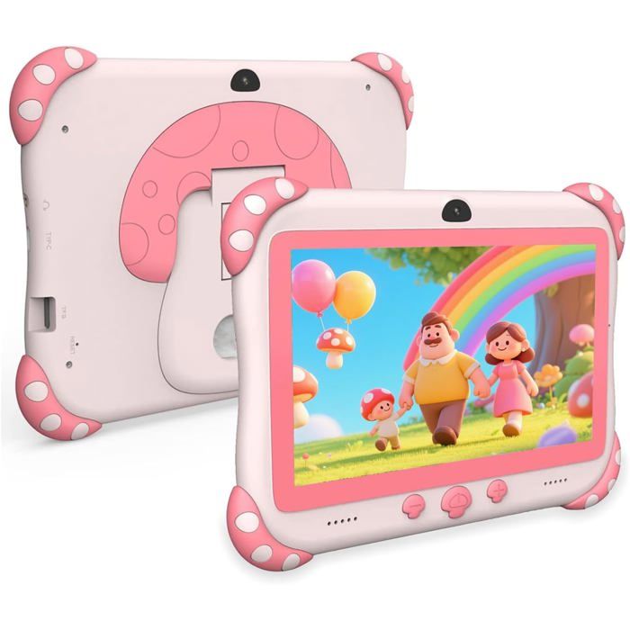 Tablette Pour Enfant,7 Pouces Android Tablette Enfants Avec Wifi,Hd ...