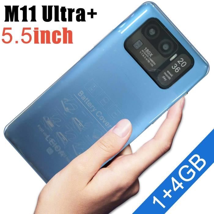 Téléphone Portable M11 Ultra Smart Phone débloqué Android 1 + 4G RAM 5 ...