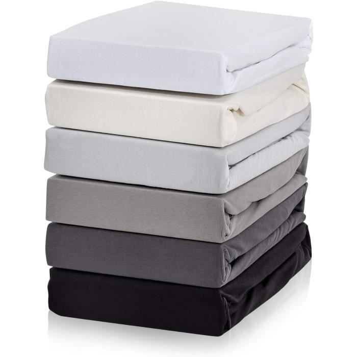 Drap-Housse Exclusif Drap-Housse Jusqu'À 25 Cm De Hauteur | Drap 100% Coton | 160 G-M² | Öko-Tex ...