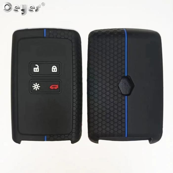 Noir (blueline) -Couverture clé de la voiture pour Renault Megane Key ...