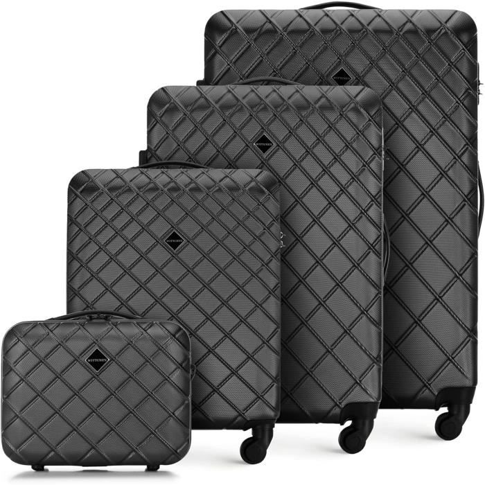 Valise De Voyage Bagage À Main Valise Cabine Valise Rigide En Abs Avec ...