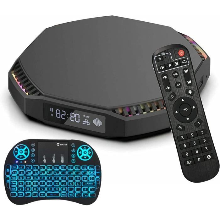 Android TV Box, [8 Go De RAM 128 Go De ROM] Android 11.0 TV Box RK3356 ...