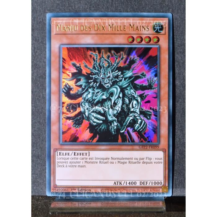 Carte YU-GI-OH GFP2-FR099 Manju des Dix Mille Mains NEUF FR - Cdiscount ...