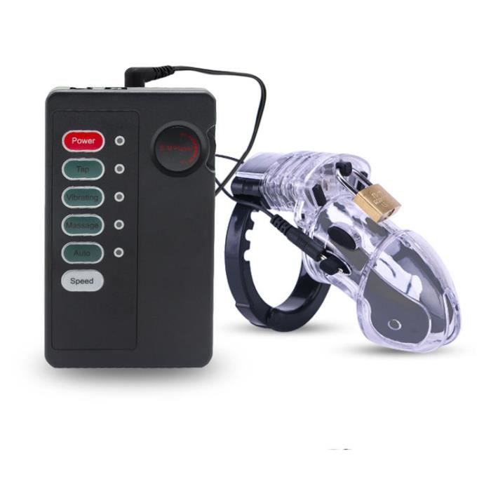 Cage à chocs électriques CB6000, civière de boule de sexe avec ...