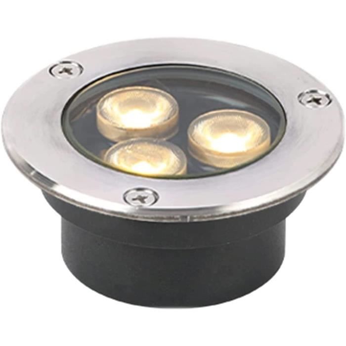 Lumière Souterraine Ronde Led Intégrée Étanche Extérieure Lumière ...