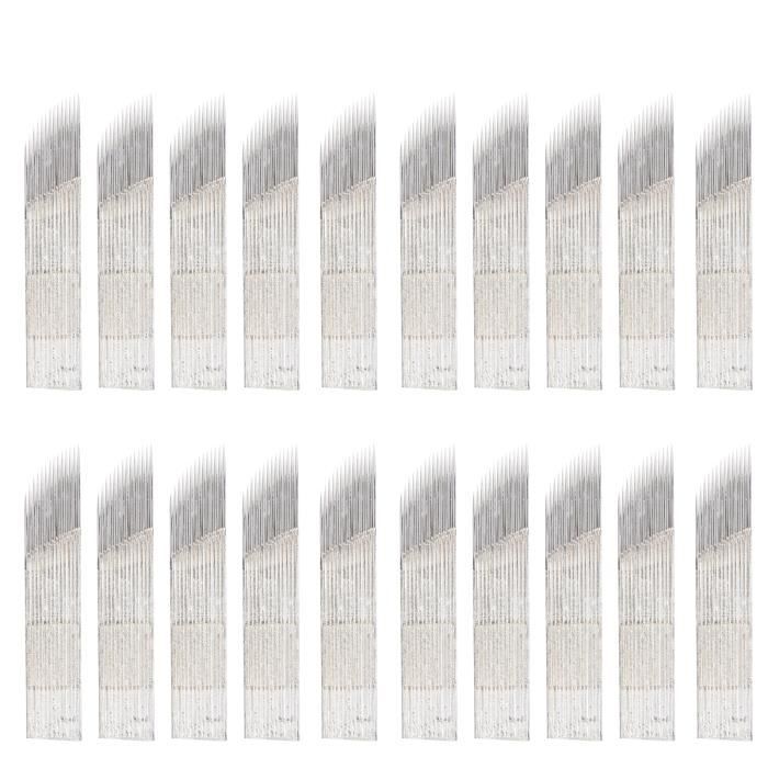 Lame de microblading - CIKONIELF - 50 pièces - Aiguille manuelle ...