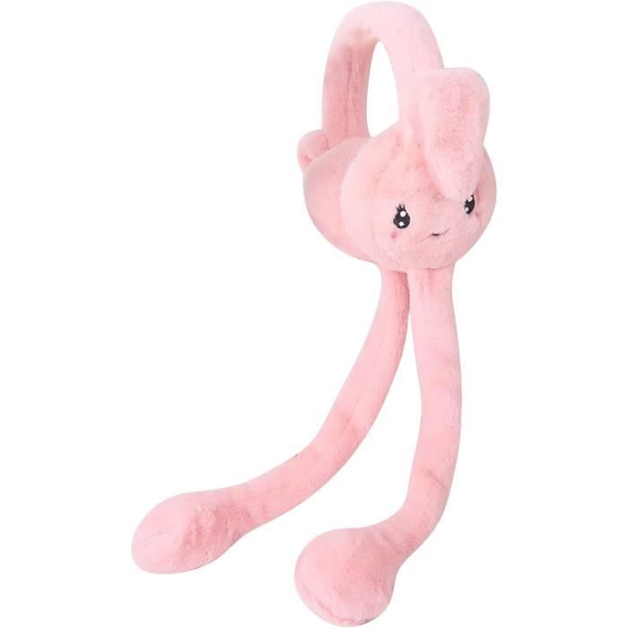 Cache-Oreilles En Peluche Chaude D'Hiver Pour Enfants - Pour Filles ...
