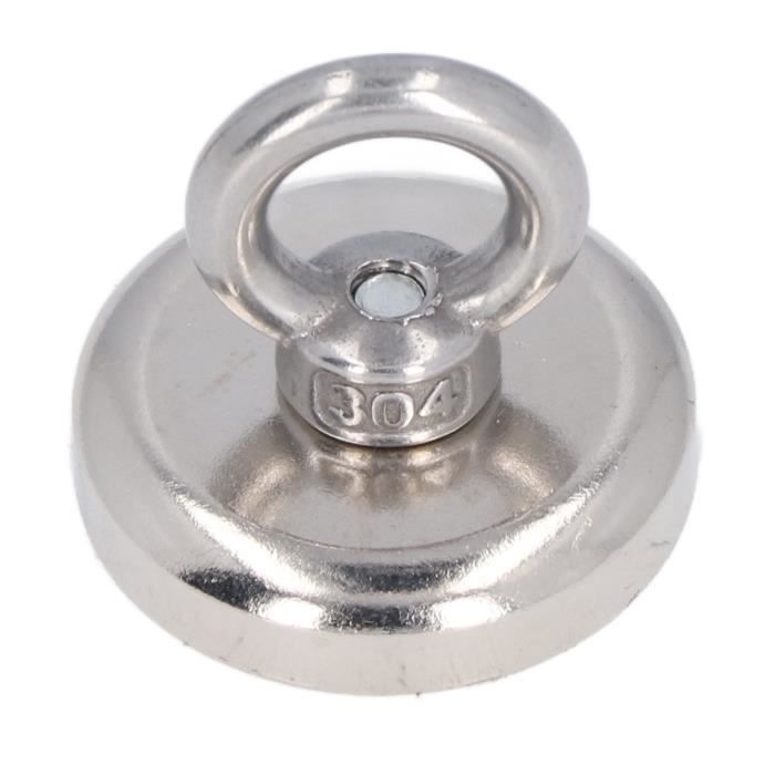 Fdit Kit d'aimants de terres rares Aimant de pêche 65KG Force de ...
