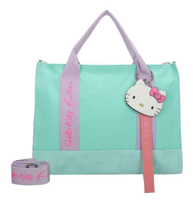 Fritzi aus Preußen Sac à épaule turquoise lilas pour femme Canvas Hello ...