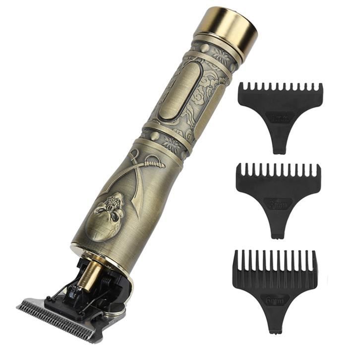 Tondeuse électrique, coupe-cheveux professionnel, tête d'outil en acier fin ABS tondeuse à ...
