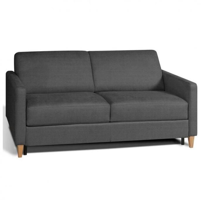 Canapé convertible EXPRESS NORDIC Couchage 160cm matelas 16 cm ...