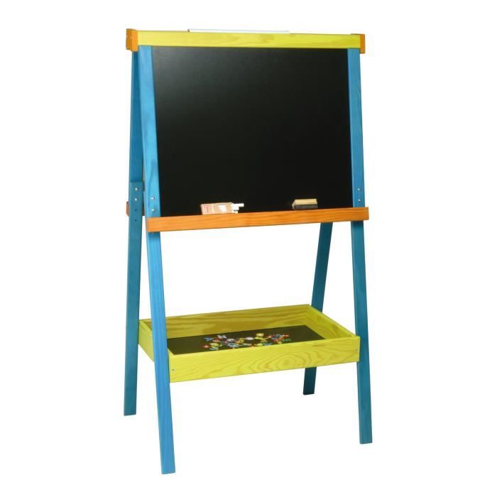 Tableau Multifonctions en Bois - JEUJURA - Horizon - Grand - Noir - 112 ...