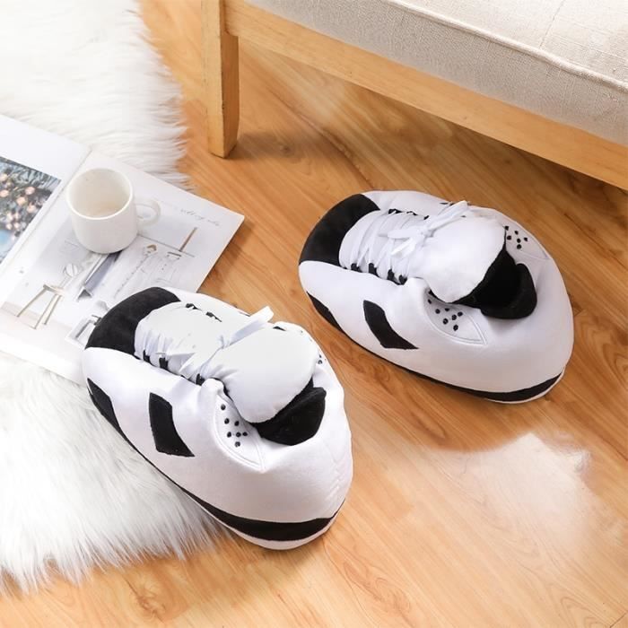 Chausson,Pantoufles pour hommes et femmes, pantoufles d'hiver ...