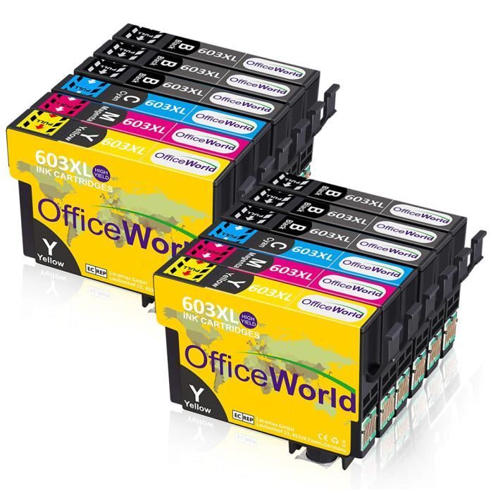 Cartouche encre Epson Workforce WF-2835DWF compatible epson 603 603xl ...