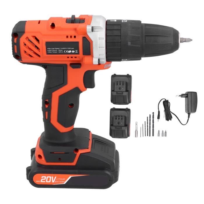 Qiilu Perceuse portative au lithium FIXMAN Perceuse au lithium Outils ...