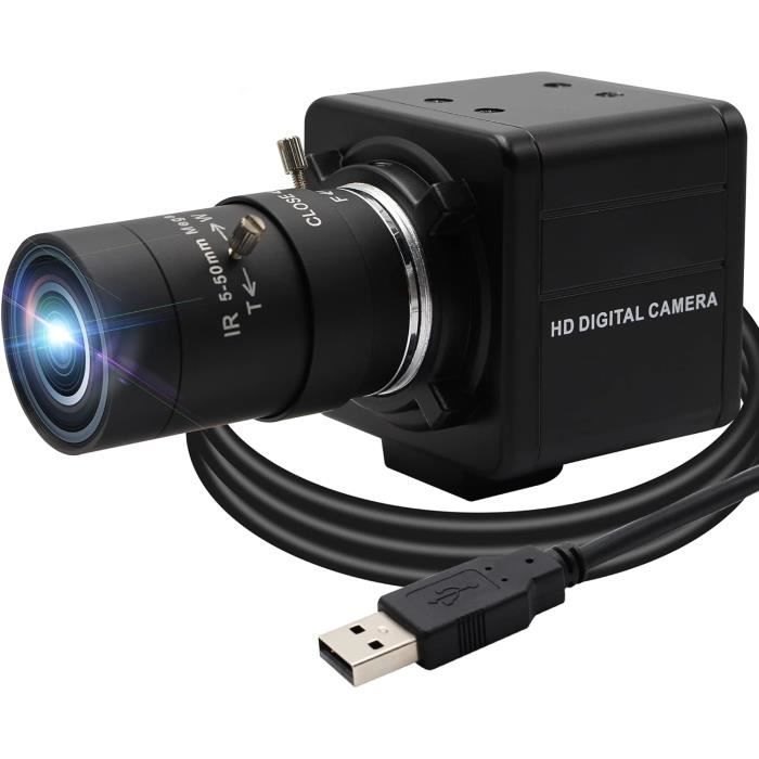 Webcam 4K Avec Objectif Zoom Caméra Vidéo Ultra Hd Avec Capteur Cmos ...