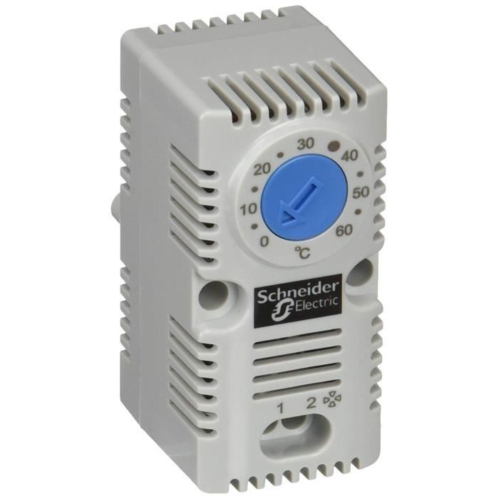 Thermostat Schneider Electric simple (NA Vent) Bleu (°C) - NSYCCOTHO ...