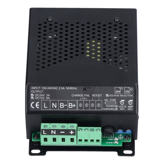 Chargeur de batterie - SONEW - LBC2403-1206B - 12V/24V - Charge intelligente - Sécurité élevée ...