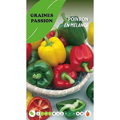 Graines Passion sachet de graines Poivron en mélange4 - Cdiscount Jardin
