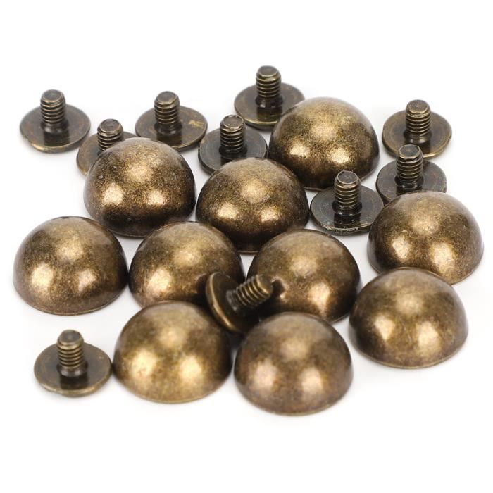 SURENHAP Rivets champignon 30 Kits Rivets de Champignon à Vis Couleur ...