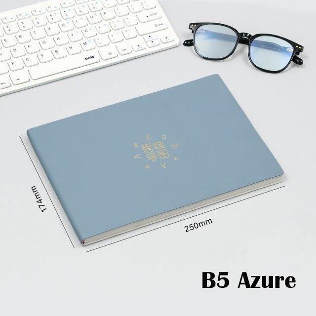 CAHIER,B5 Azure--Carnet de Notes avec cartographie de l'esprit, format ...