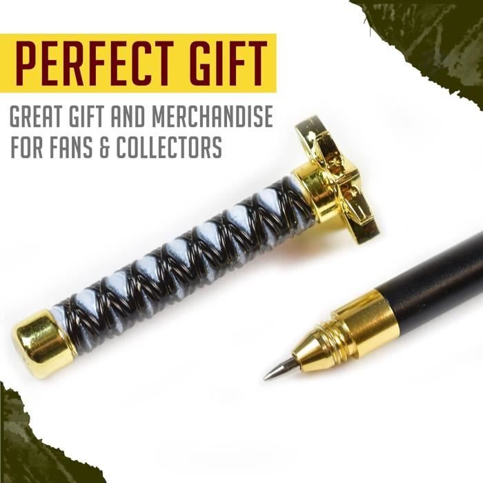 Bleach - Daiguren Hyorinmaru Zanpakuto Épée Miniature Épée Stylo Bille ...