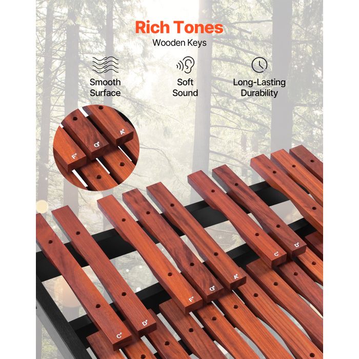 Xylophone 37 Notes-VEVOR-Instrument de Percussion Professionnel en Bois ...
