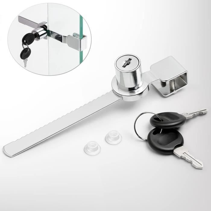 4 pièces Serrure de Terrarium,Terrarium Vitrine Coulissante en Verre Serrure de Porte,Reptile ...