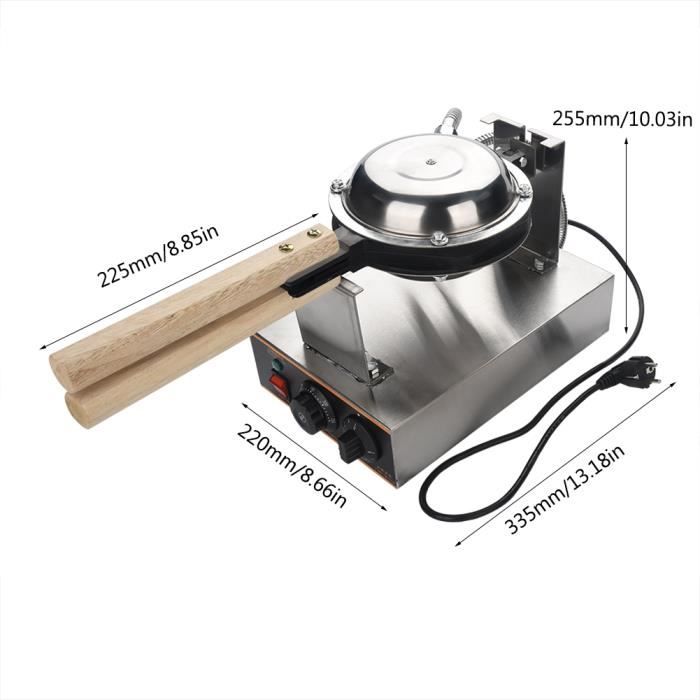 Machine à cuire les œufs - QQMORA - Acier inoxydable - 220V - 1.4KW ...