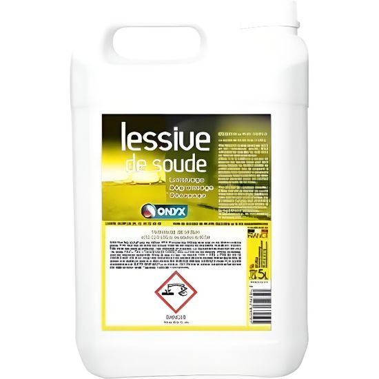 LESSIVE DE SOUDE 30,5% - ONYX - 5 Litres - Cdiscount Au quotidien