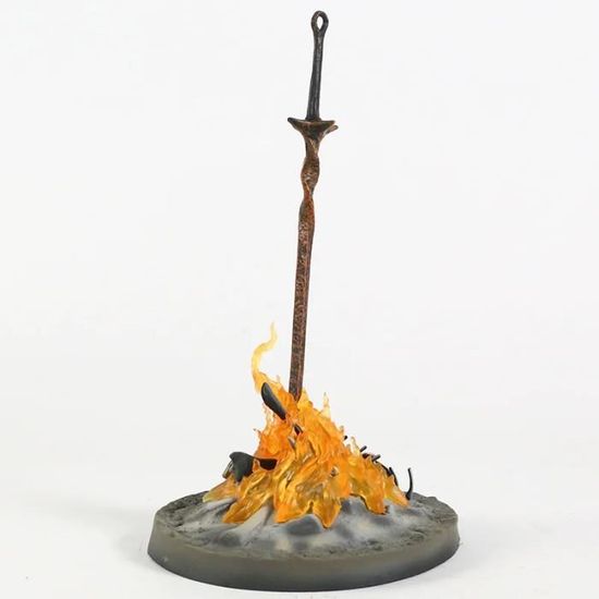 Figurine Dark Souls épée de feu lumineuse jeux video Flaming Sword ...