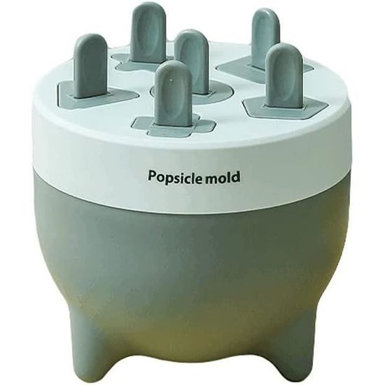 Moules de Popsicle réutilisables Libération facile Popsicle Maker avec ...