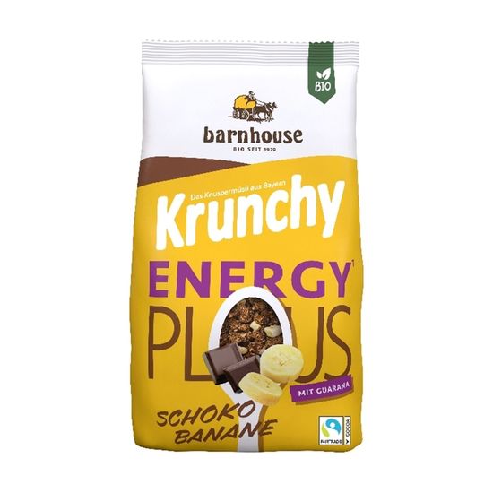 BARNHOUSE - Énergie croustillante et muesli au chocolat et à la banane ...