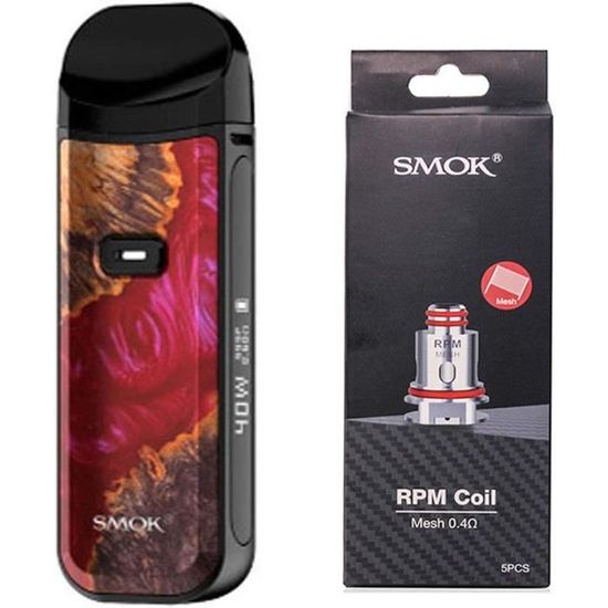 Kit Nord 2 Smok Red Stab Wood268 - Cdiscount Au quotidien