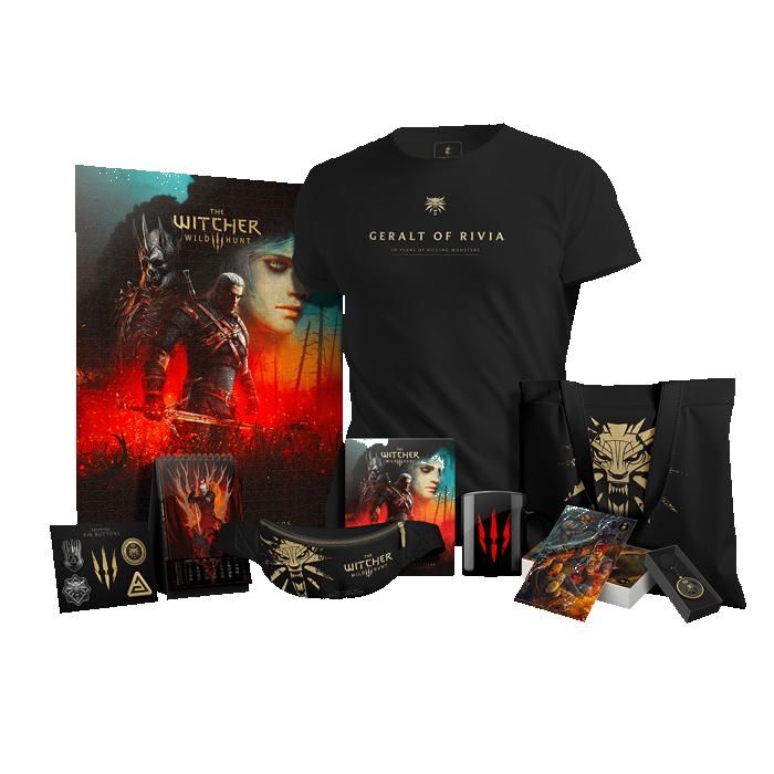 The Witcher 3: Wild Hunt Anniversary Monster Slayer Kit - Cdiscount ...