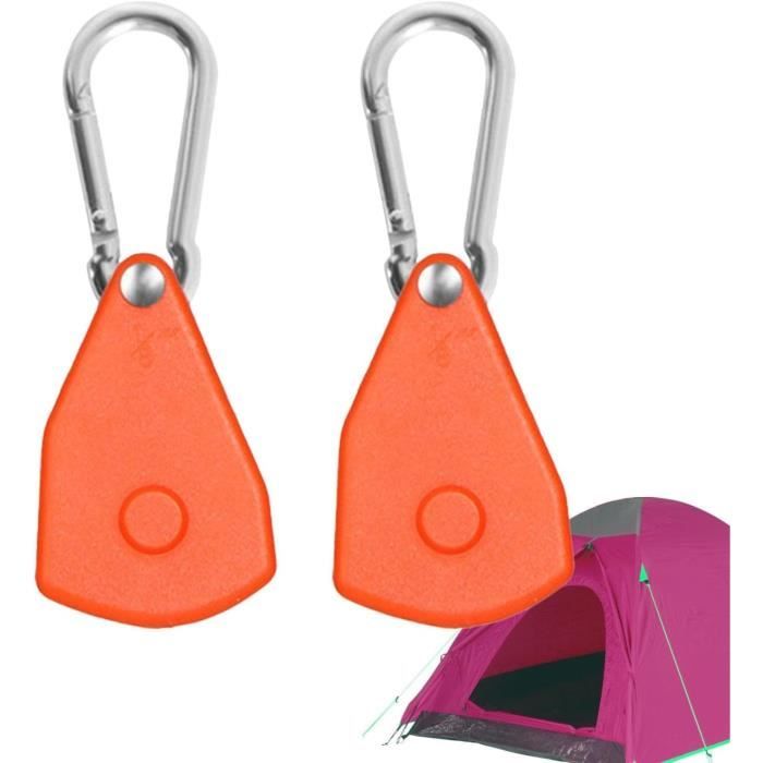 Corde À Cliquet - 2 Attaches De Poulie De Tente,Tendeur De Corde 1-8 ...