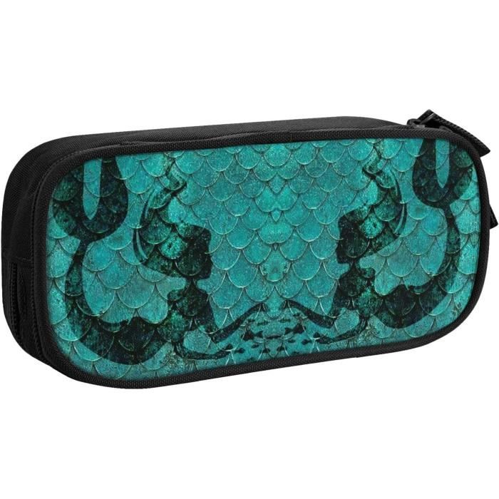Trousse À Crayons En Forme D'Écailles De Sirène - Grande Capacité ...
