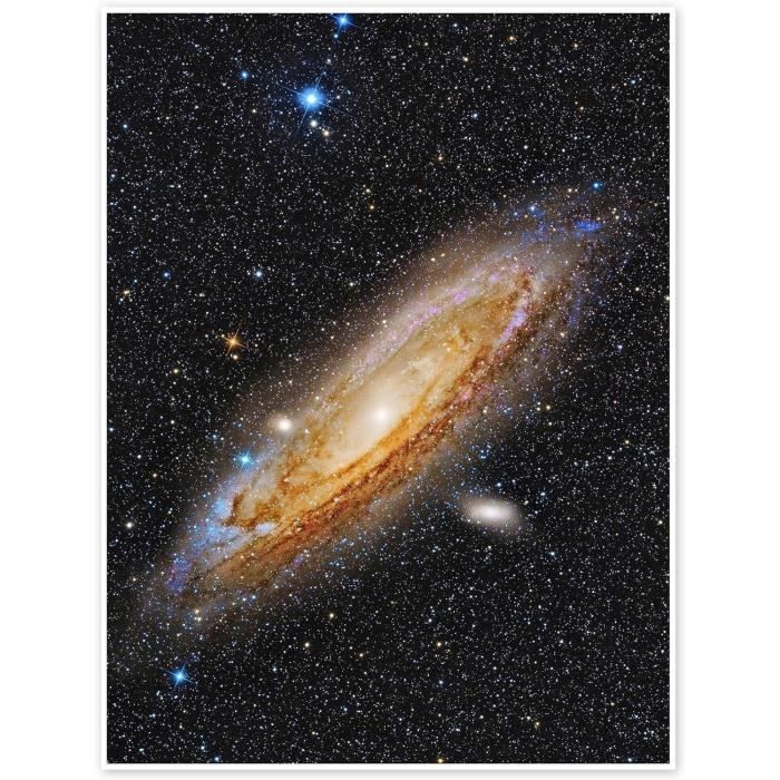 M31, Galaxie D'Andromède Poster De Roberto Colombari Affiches Pour ...